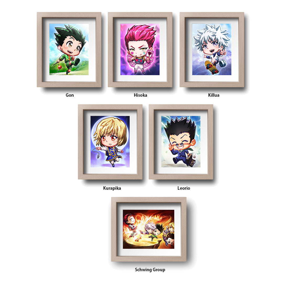 HxH Mini Print FULL SET [6 PCS] – YanimatorART