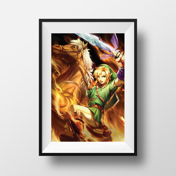 Legend Of Zelda Skyward Sword Poster