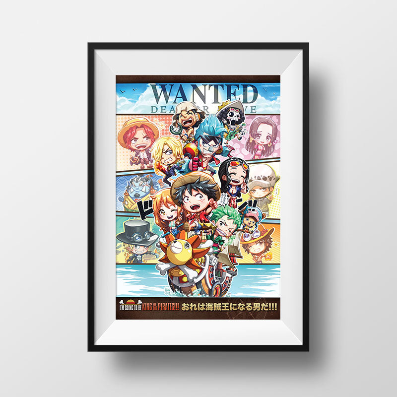 OP Chibi Poster Print – YanimatorART