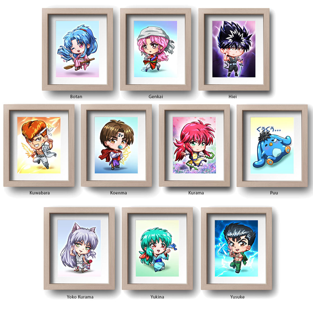 YYH Mini Print FULL SET [10 PCS] – YanimatorART